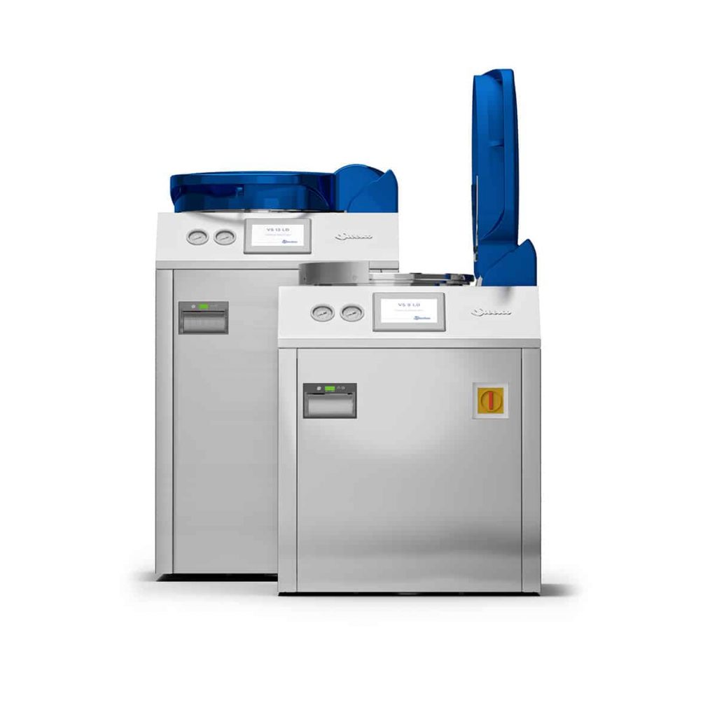 Steelco VS LD Compact Vertical Loading Sterilizer - ARES Scientific